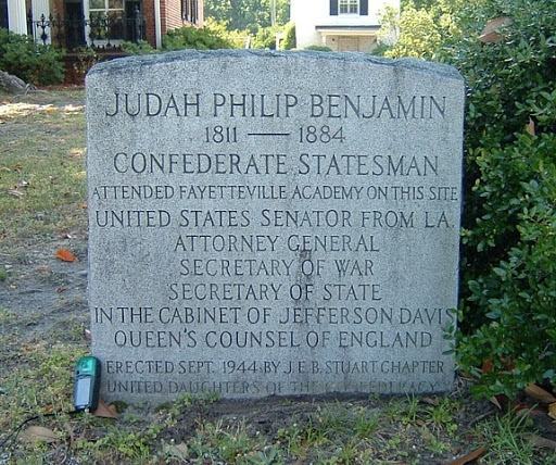 The Memorials to Judah Benjamin - TheAltWorld
