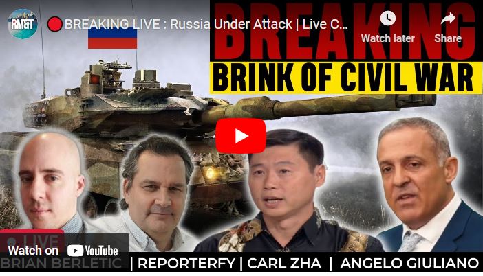 🔴BREAKING LIVE : Russia Under Attack | Live Coverage Wagner - TheAltWorld
