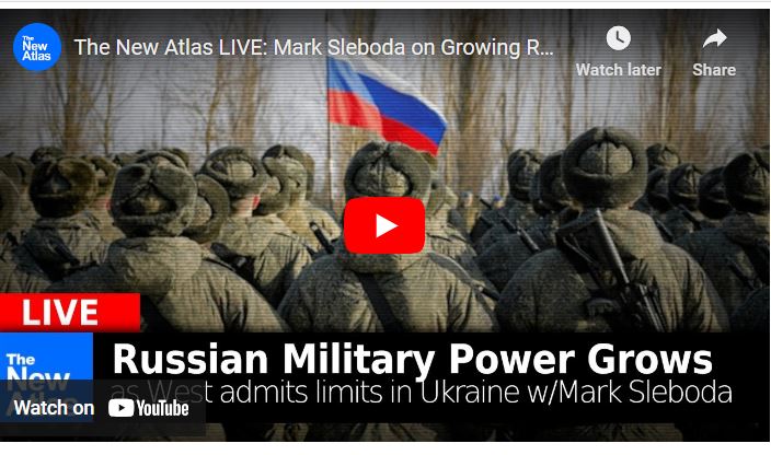 The New Atlas LIVE: Mark Sleboda on Growing Russian Military vs West's ...