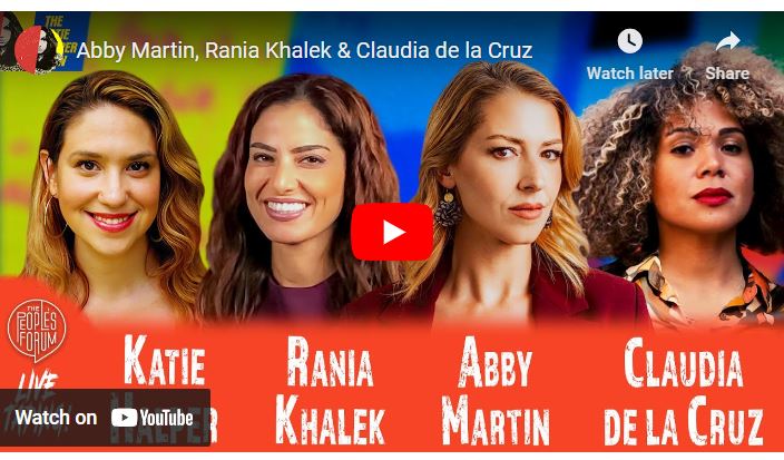 Abby Martin, Rania Khalek & Claudia de la Cruz - TheAltWorld