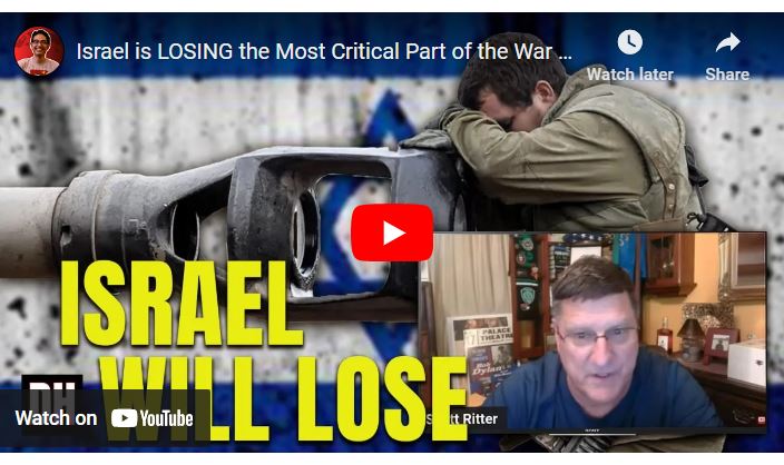 Israel is LOSING the Most Critical Part of the War ft. Scott Ritter ...