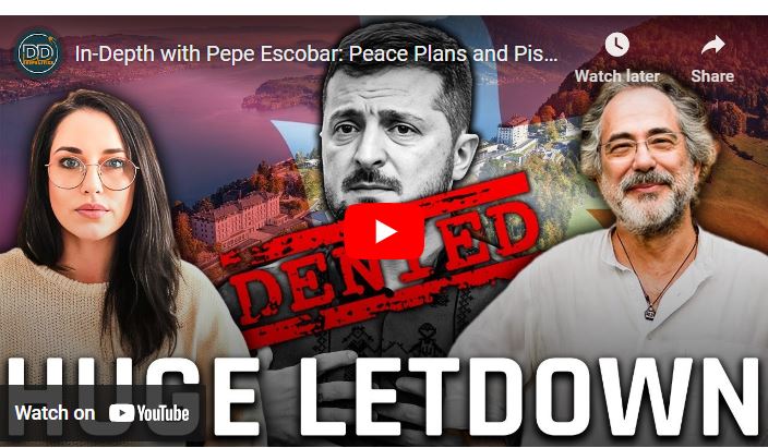 In-Depth with Pepe Escobar: Peace Plans and Piss Summits - TheAltWorld