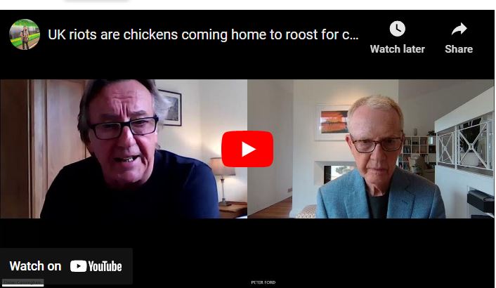 UK riots are chickens coming home to roost for criminal British foreign ...