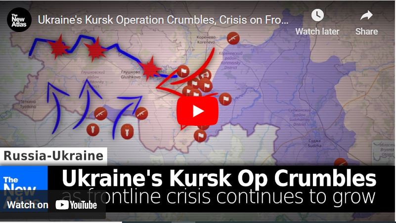 Ukraine's Kursk Operation Crumbles, Crisis on Frontline Grows - TheAltWorld