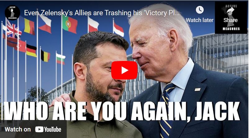 Even Zelensky's Allies are Trashing his 'Victory Plan' - TheAltWorld