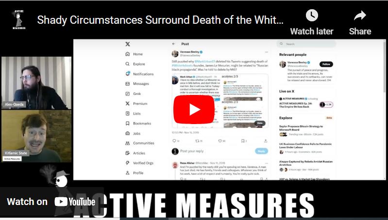 Shady Circumstances Surround Death of the White Helmets Founder ...