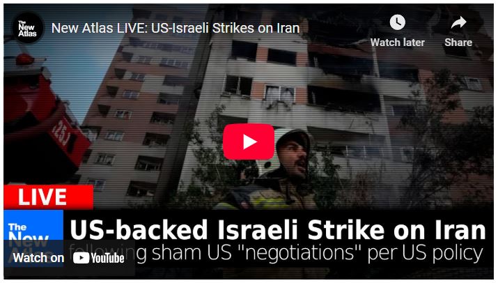 New Atlas LIVE: US-Israeli Strikes on Iran - TheAltWorld